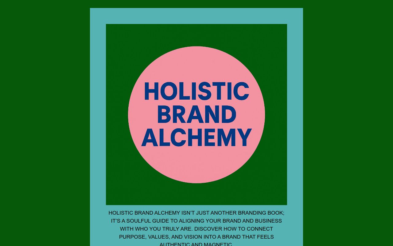 Holistic Brand Alchemy
